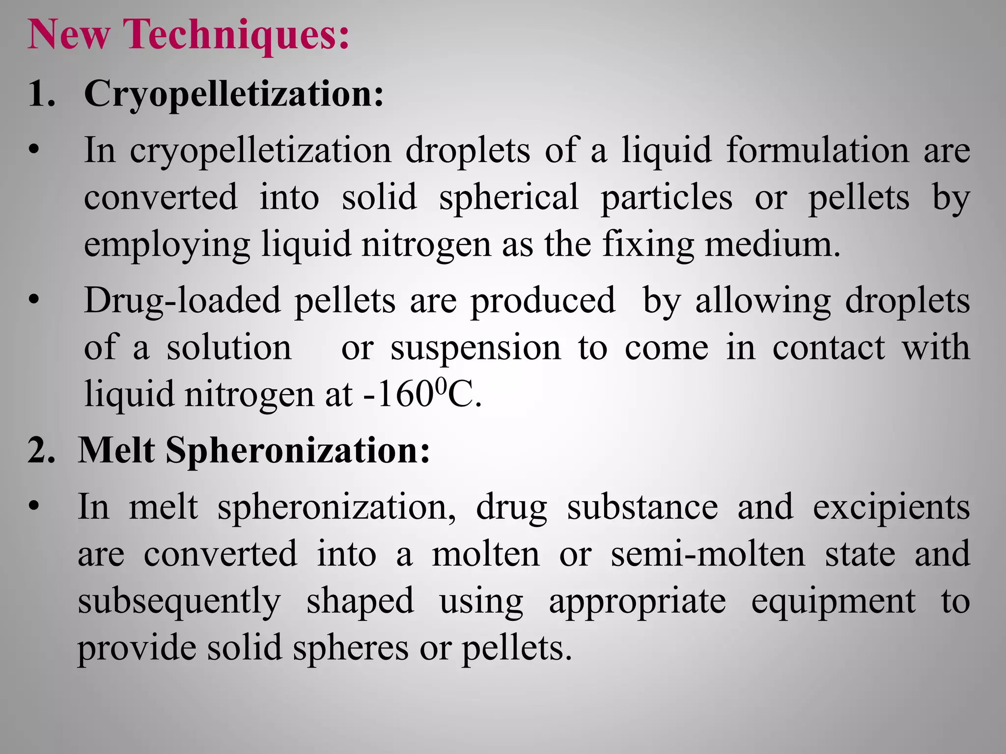 Multi Unit Pellet System (MUPS) | PPTX