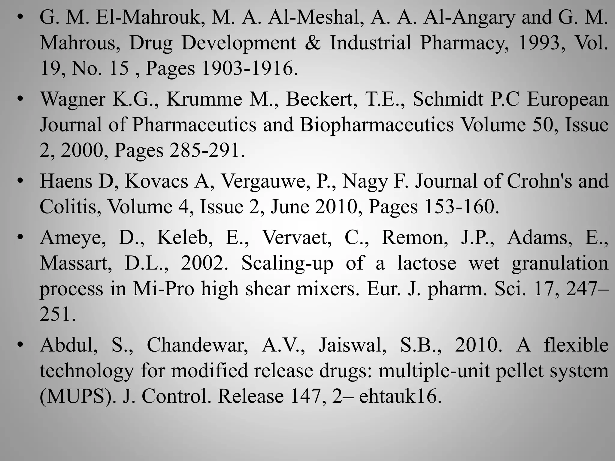 Multi Unit Pellet System (MUPS) | PPTX