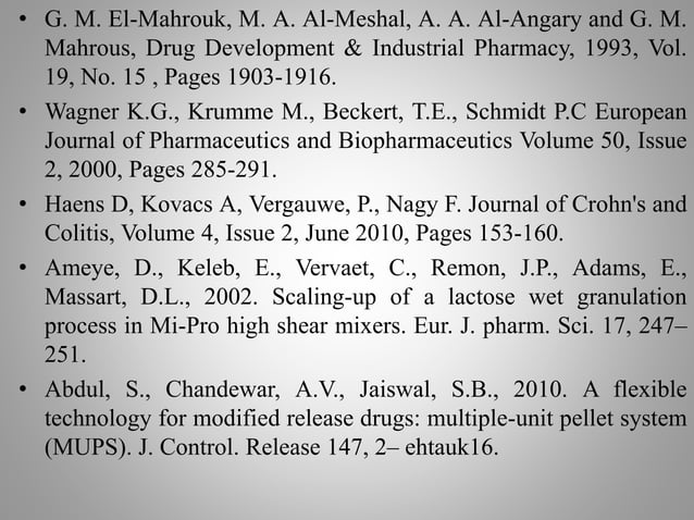 Multi Unit Pellet System (MUPS) | PPTX | Digestive Disorders | Diseases ...