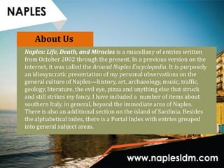 History and culture of Naples, Italy | PPT