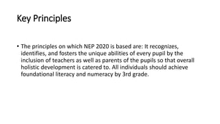 PPT on national education policy india 2020 | PPTX