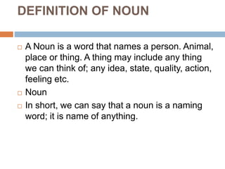 Ppt of noun | PPTX