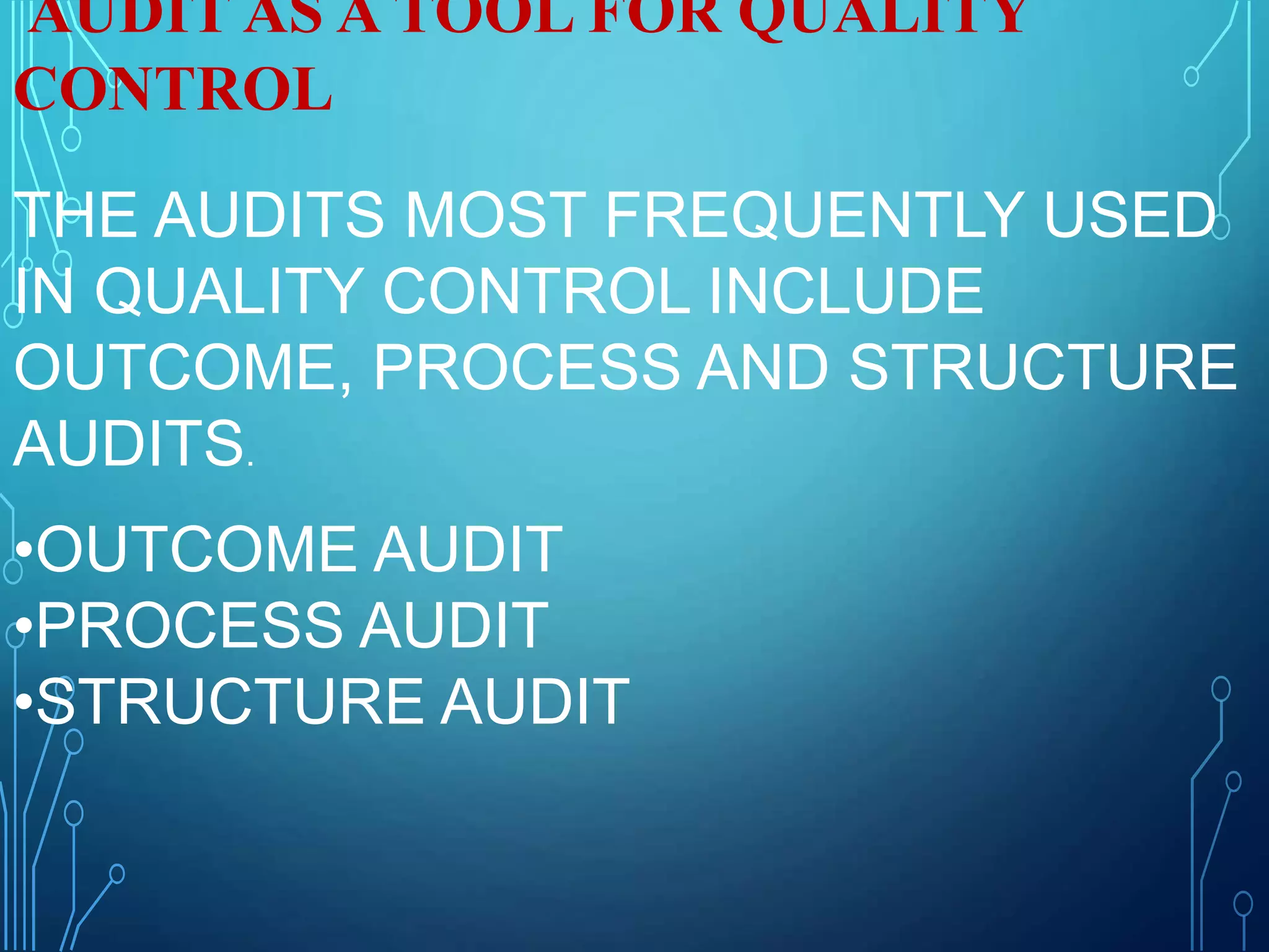 Ppt of nursing audit | PPTX