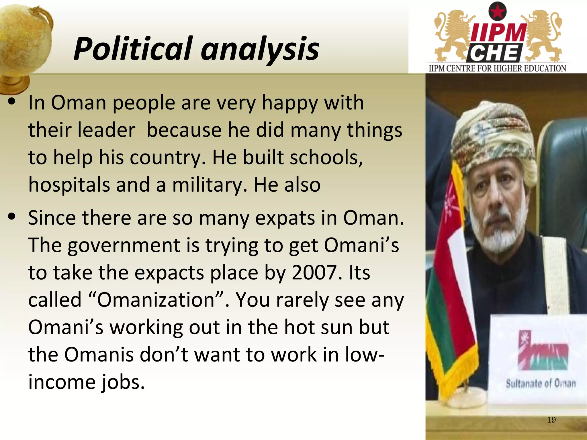PPT of Oman | PPT