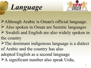 PPT of Oman | PPT