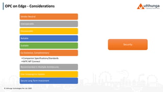 OPC UA Inside Out Part 3 - Edge Devices | PDF