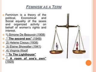 Feminist Approach in " To The Lighthouse" and " A Room Of one's own" by ...