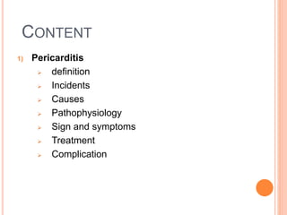Pericardities, Myocarditis | PPTX