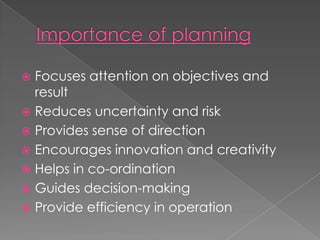 Ppt of planning | PPTX | Business | Business and Finance