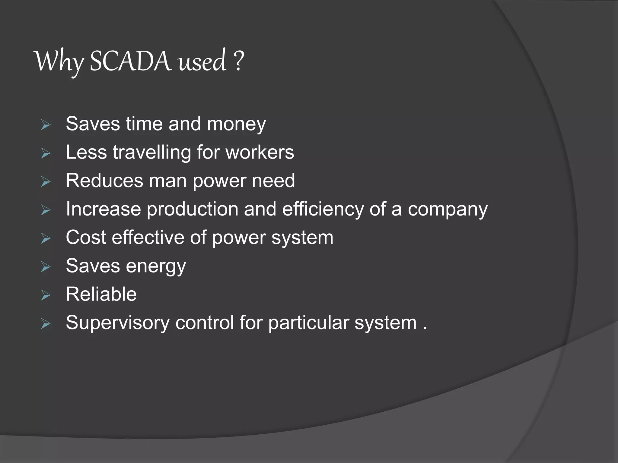 PPT of PLC and SCADA | PPTX