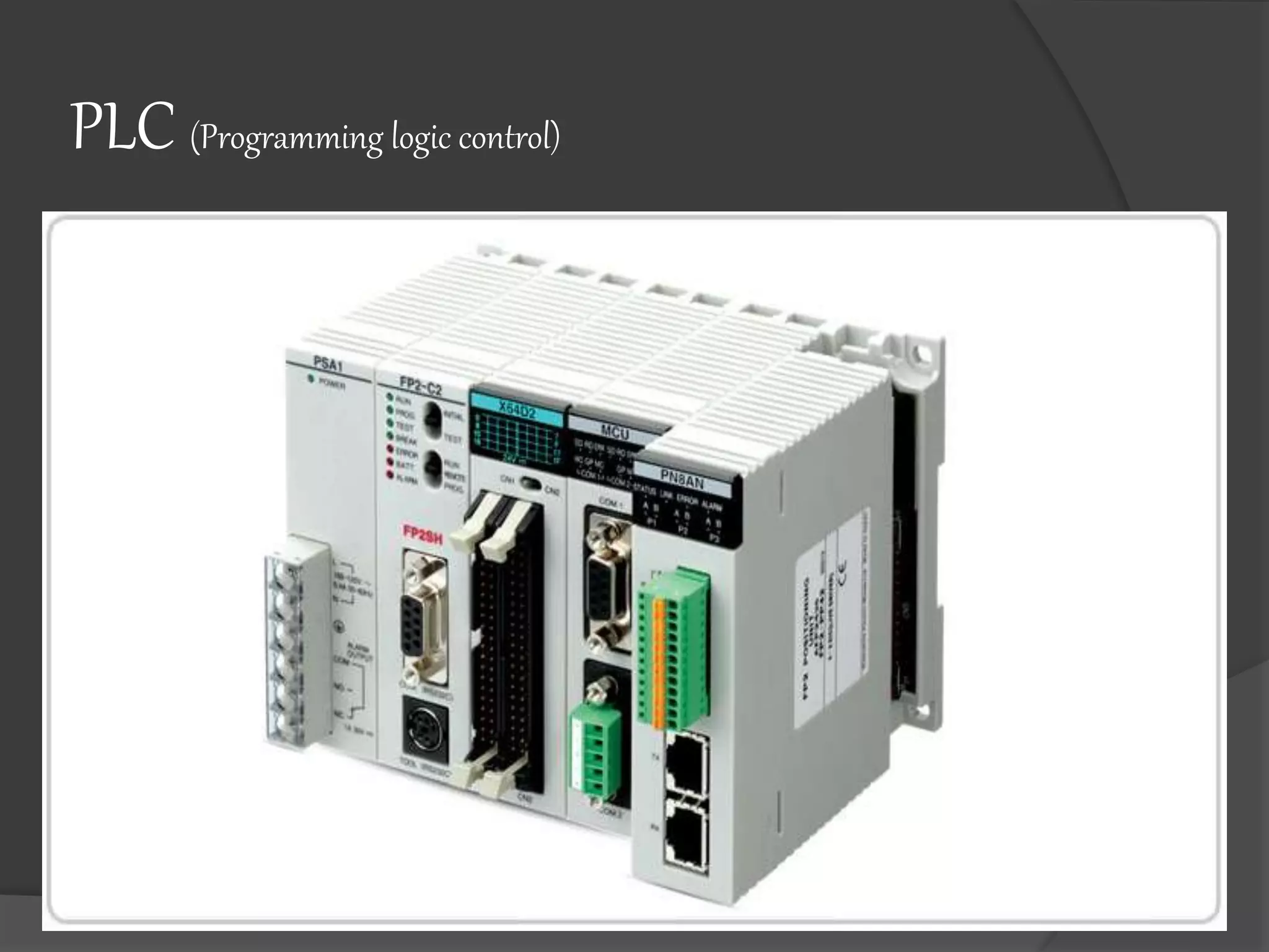 PPT of PLC and SCADA | PPTX