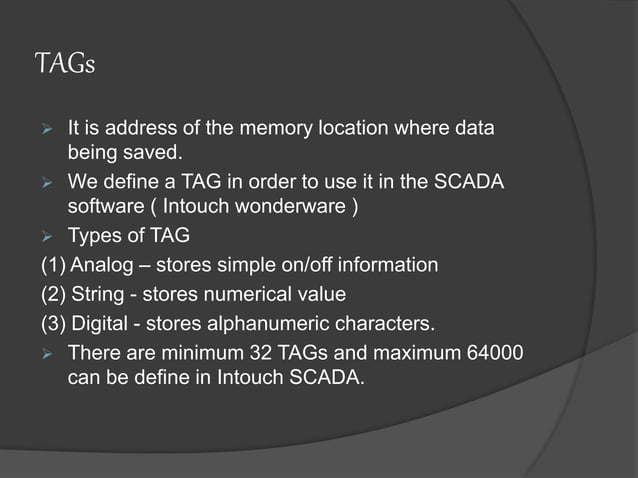PPT of PLC and SCADA | PPTX | Computing | Technology & Computing