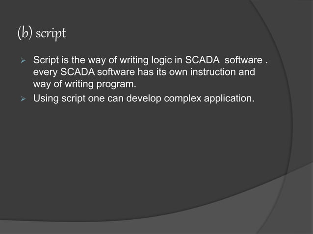 PPT of PLC and SCADA | PPTX | Computing | Technology & Computing