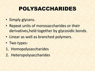 Simple Polysaccharide