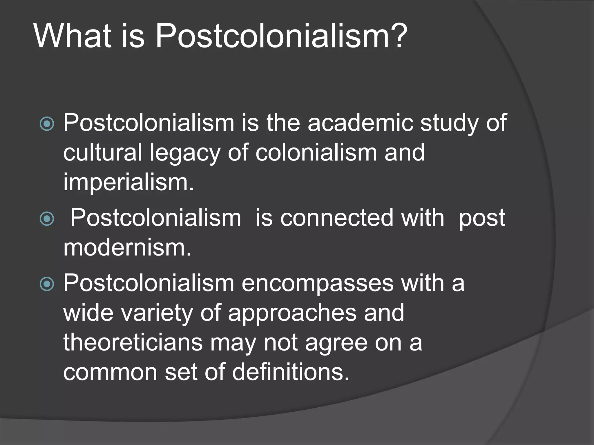 Ppt of post colonial. 1pptx | PPT