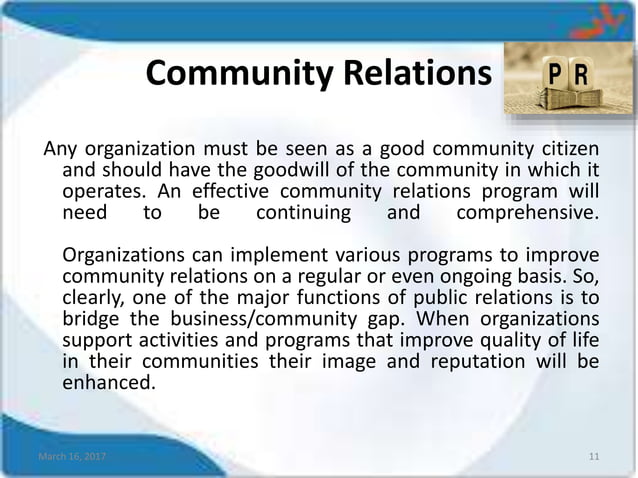 scop and function public relation | PPTX