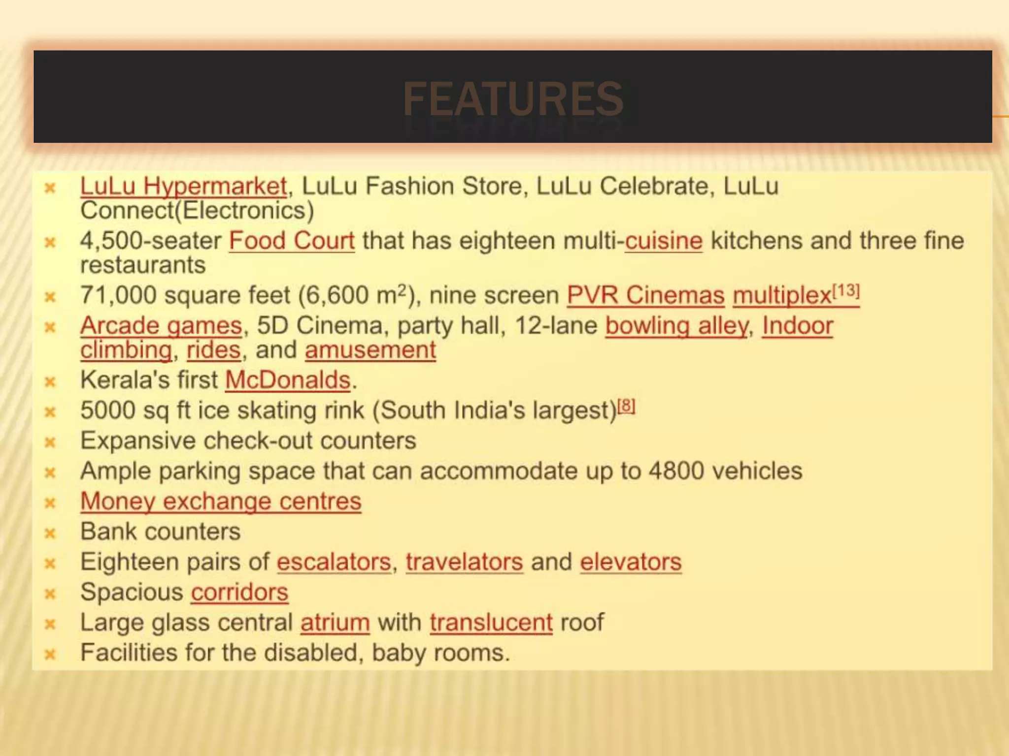 Ppt of prannav(lu lu mall company) | PPT