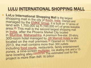 Ppt of prannav(lu lu mall company) | PPTX