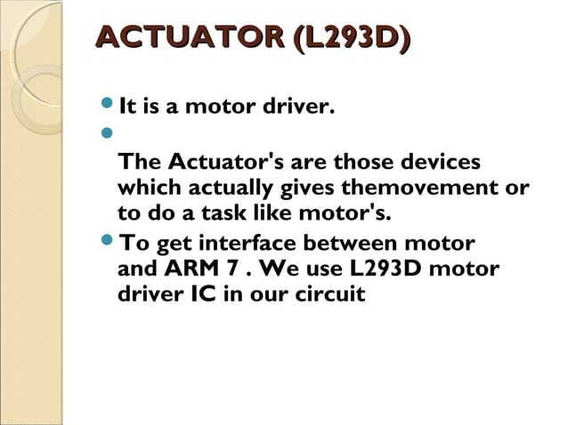 accelerometer based gesture controlled robotic arm | PPT