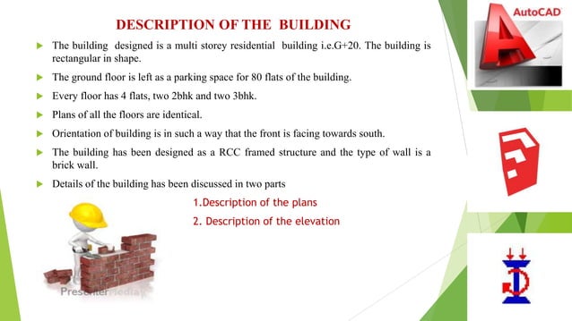DESIGN OF G+20 MULTISTOREY BUILDING | PPTX