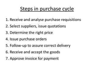 Ppt of purchase cycle chandra 12mt07ind008 | PPTX