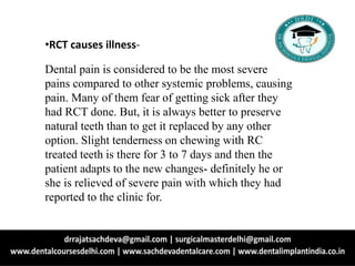 Re-root canal treatment| Root Canal Treatment| Advanced Root Canal ...