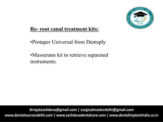 Re-root canal treatment| Root Canal Treatment| Advanced Root Canal ...
