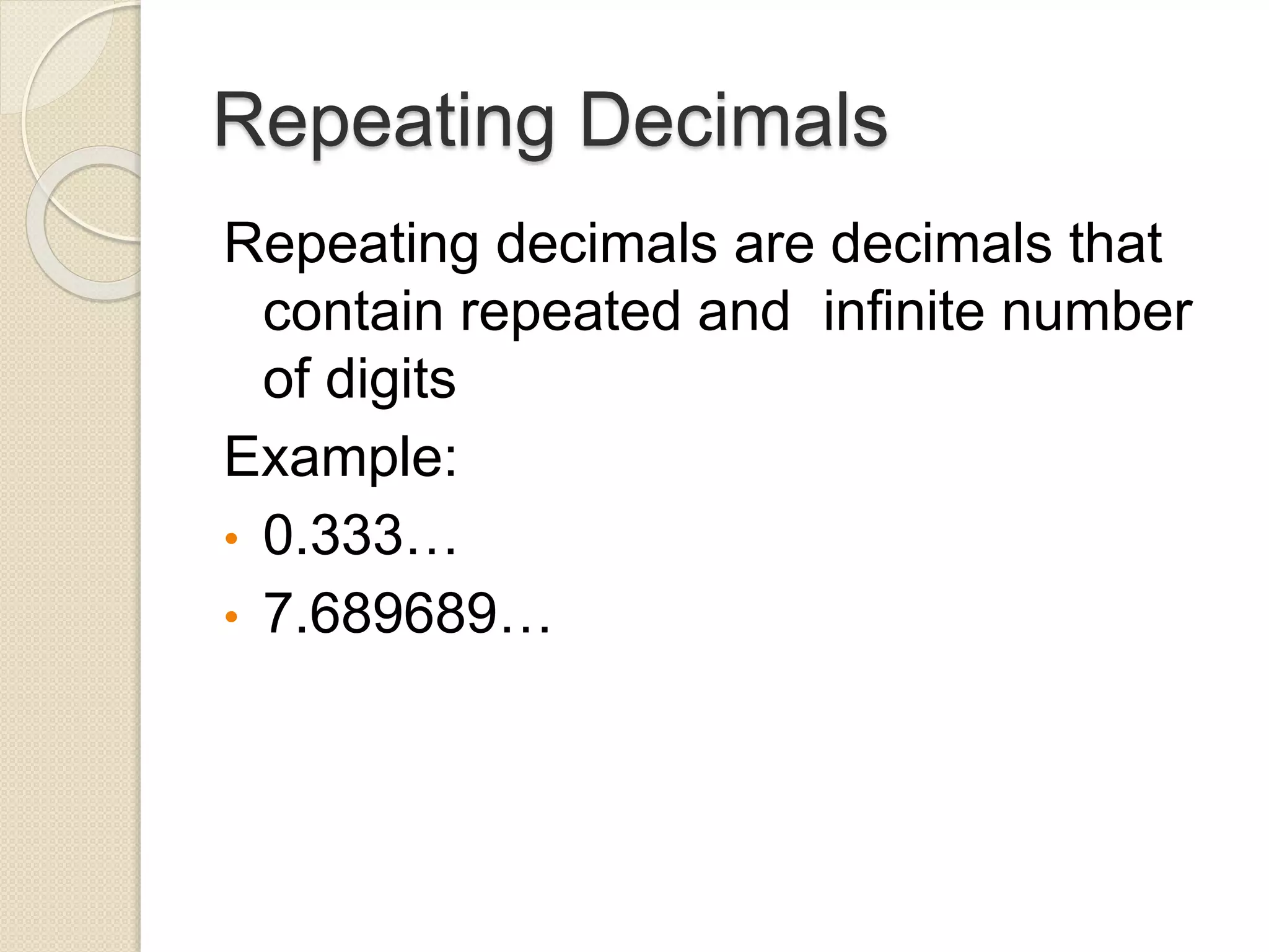 Ppt on real numbers | PPTX