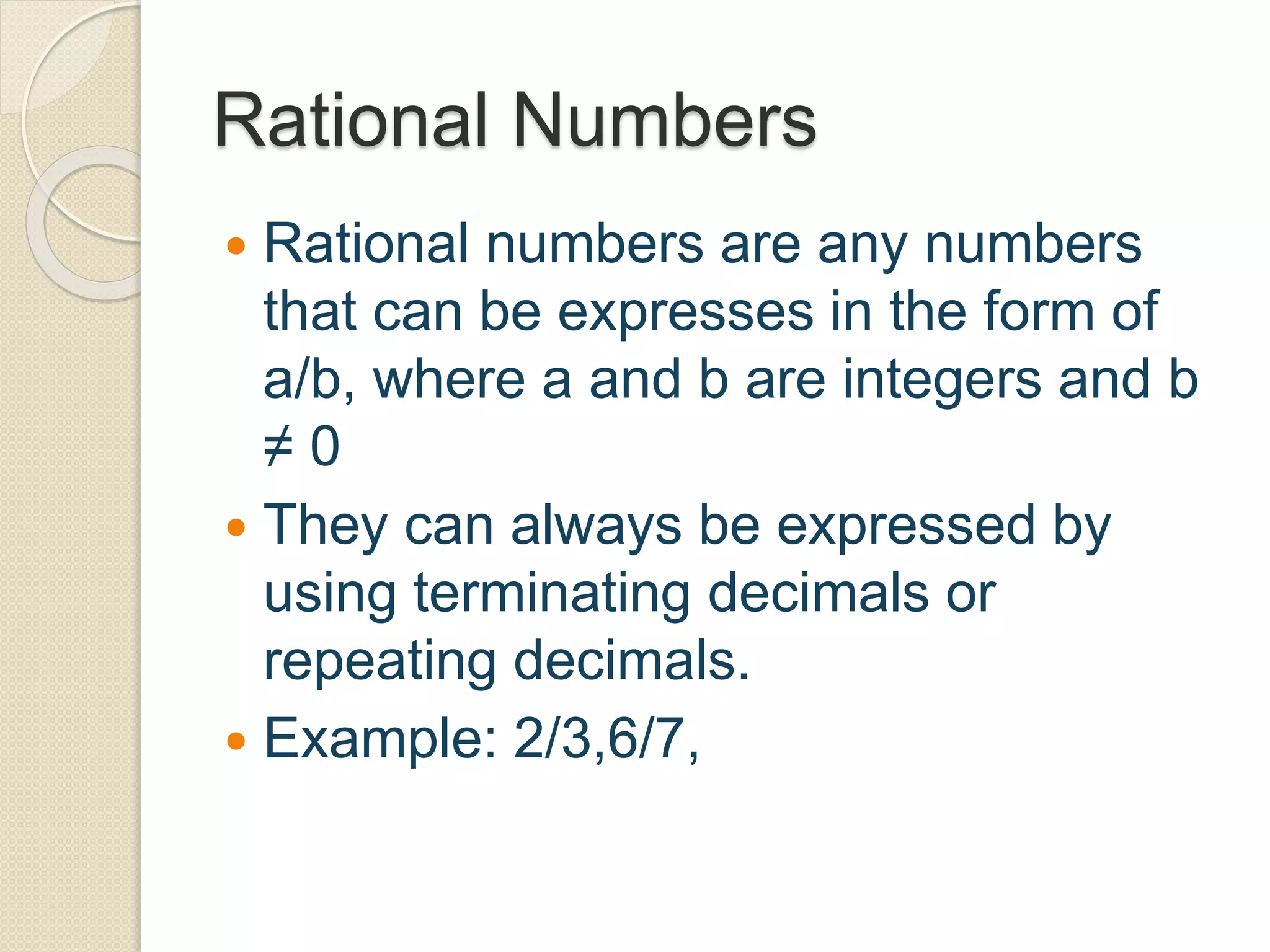 Ppt on real numbers | PPTX