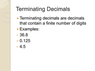 Ppt on real numbers | PPTX