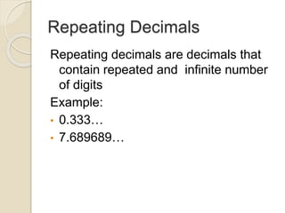 Ppt on real numbers | PPTX