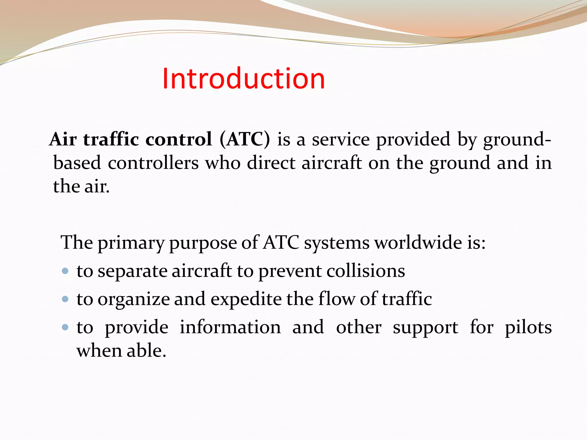 ATC IN REAL TIME SYSTEM | PPT