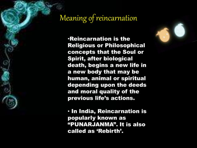 Reincarnation (rebirth) | PPTX | Hinduism | Religion & Spirituality