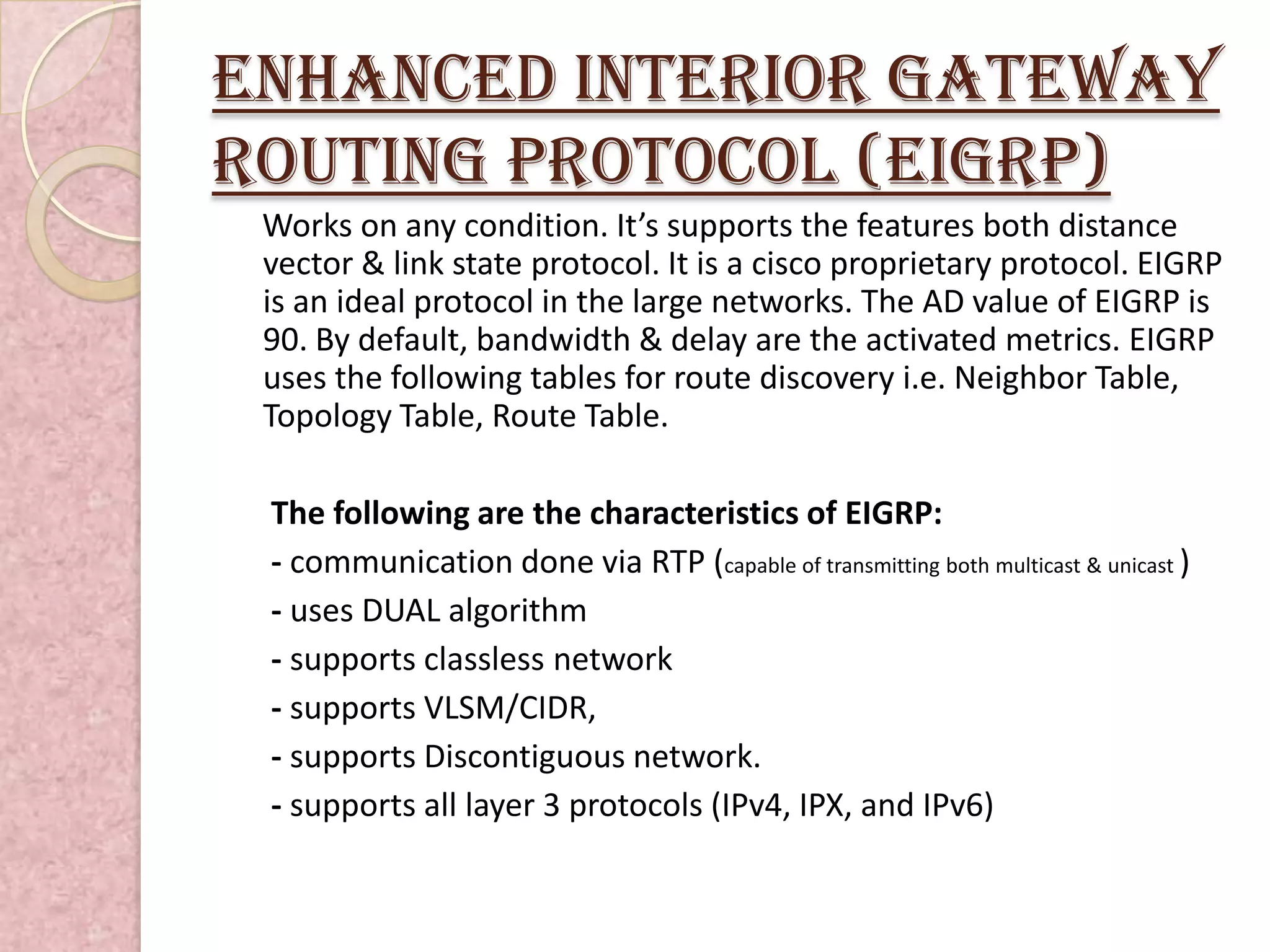 Ppt of routing protocols | PPTX