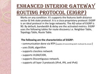 Ppt of routing protocols | PPTX