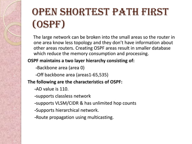 Ppt of routing protocols | PPTX
