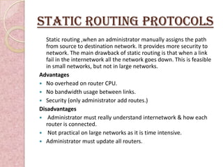 Ppt of routing protocols | PPTX