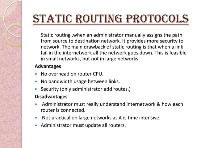 Ppt of routing protocols | PPT