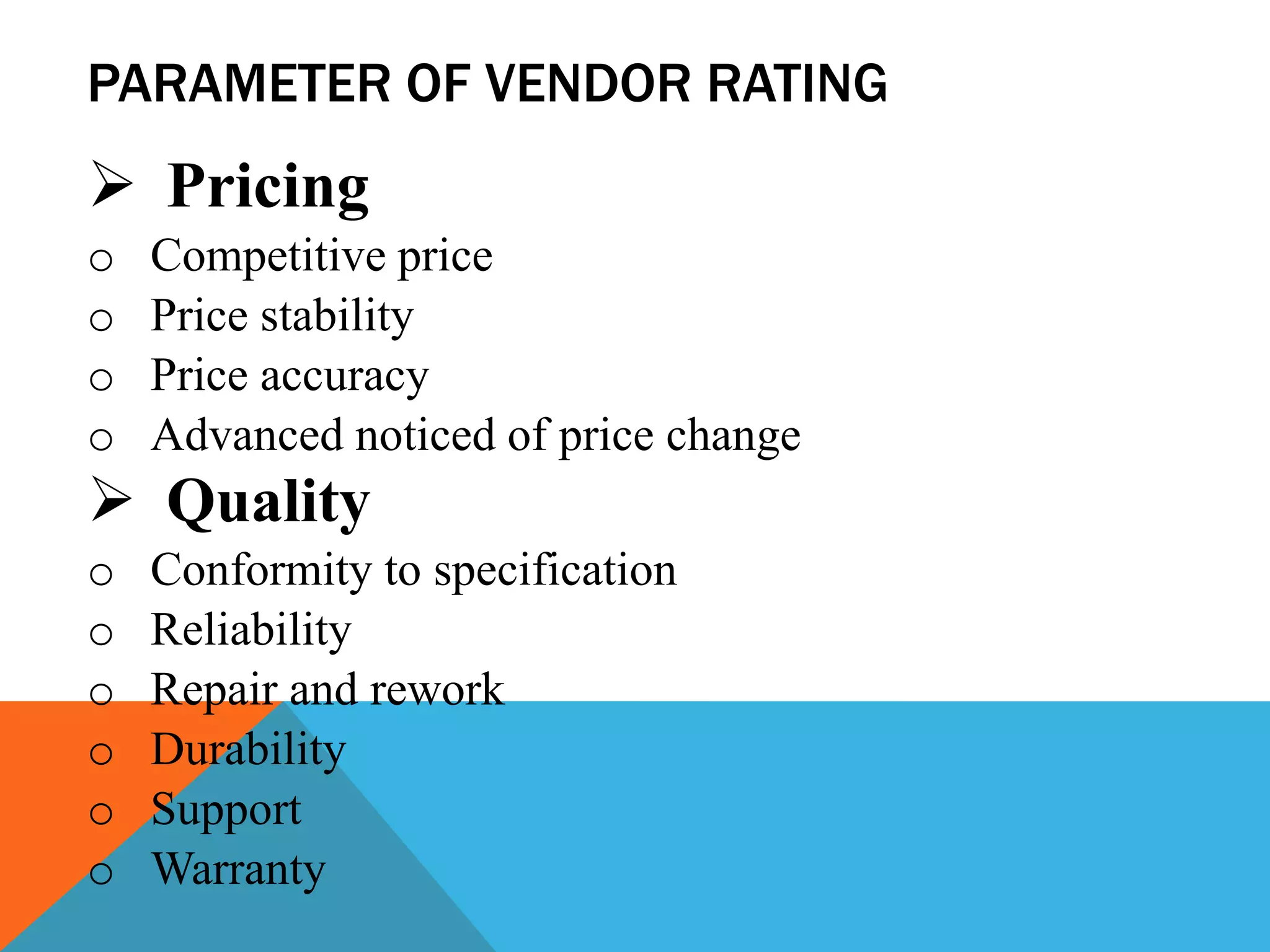 ppt of vendor management | PPTX