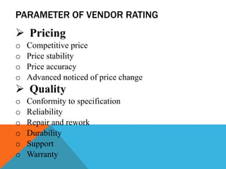 ppt of vendor management | PPTX