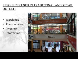 supply chain management of retail and traditional outlets. | PPT