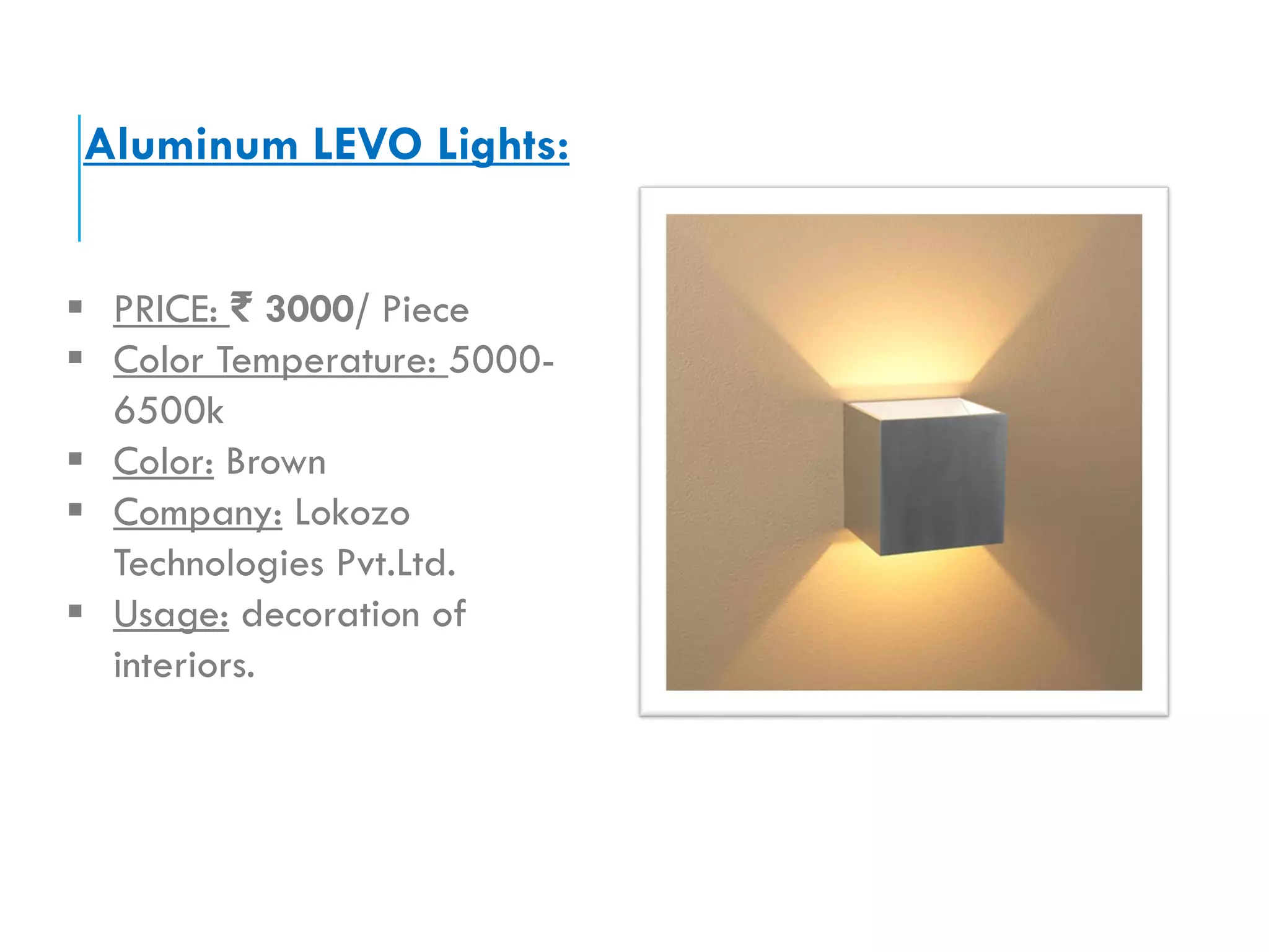 electrical luminaries and market survey | PDF