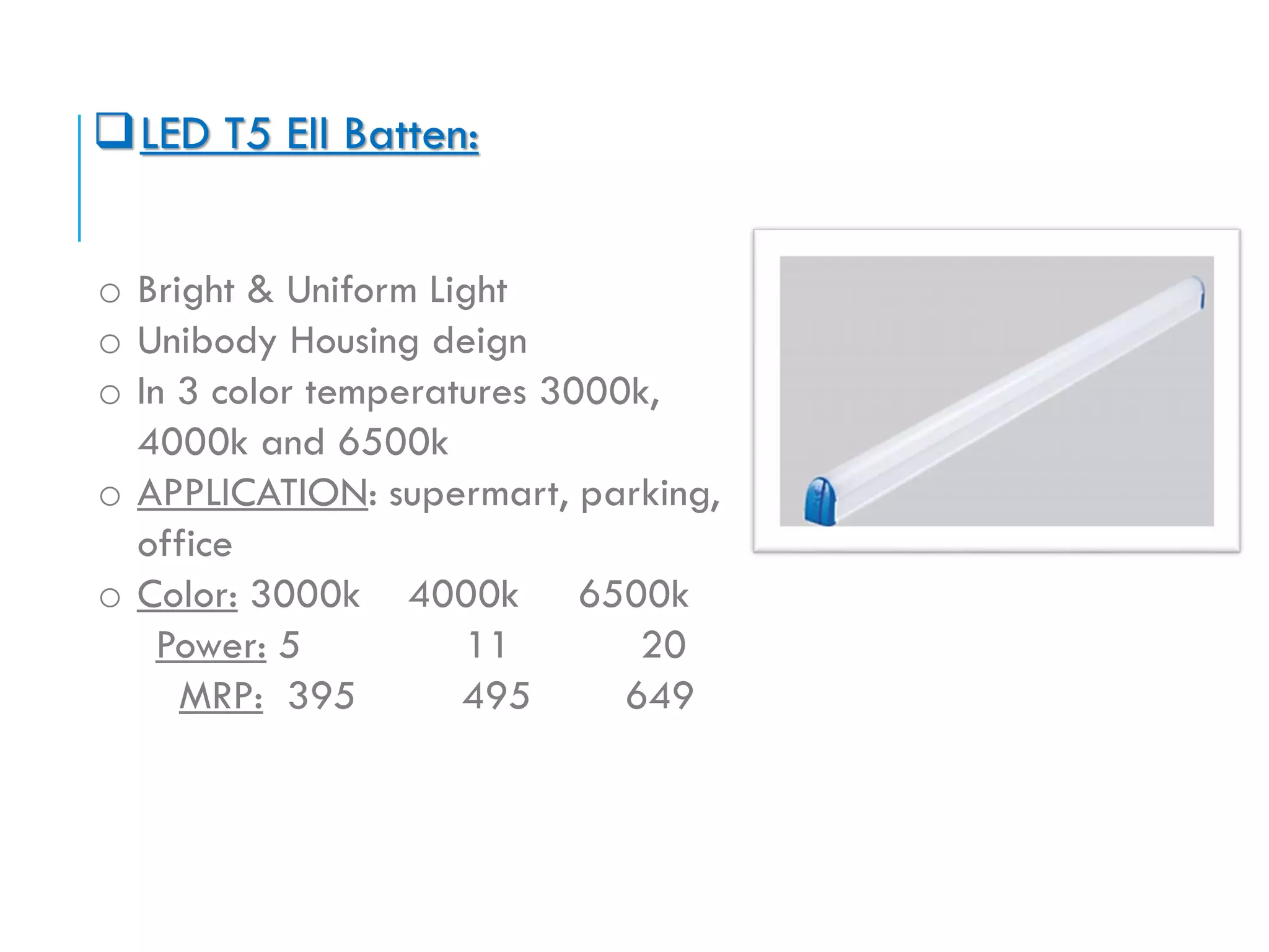 electrical luminaries and market survey | PDF