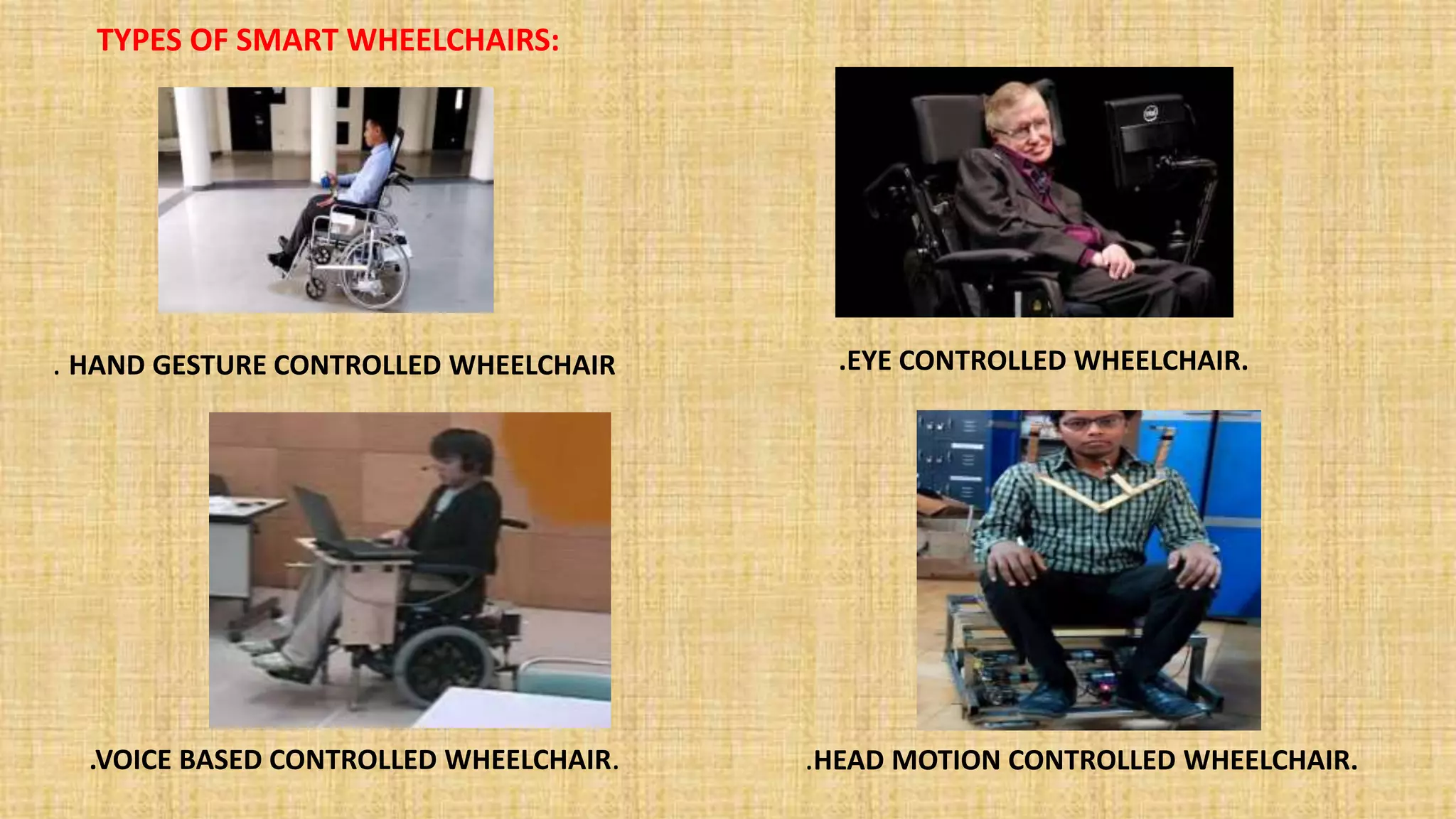 Smart wheelchair | PPTX