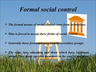 social structure ,social control, social group. | PPT