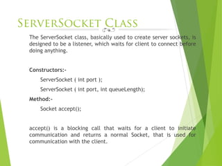 Client server project | PPT | Computer Networking | Computing