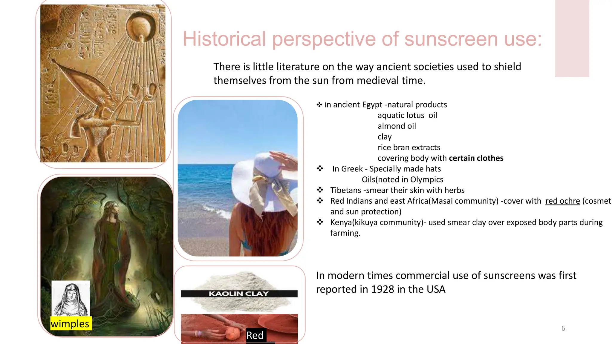 SUNSCREEN, definition, classification, SPF value, history, mechanism ...