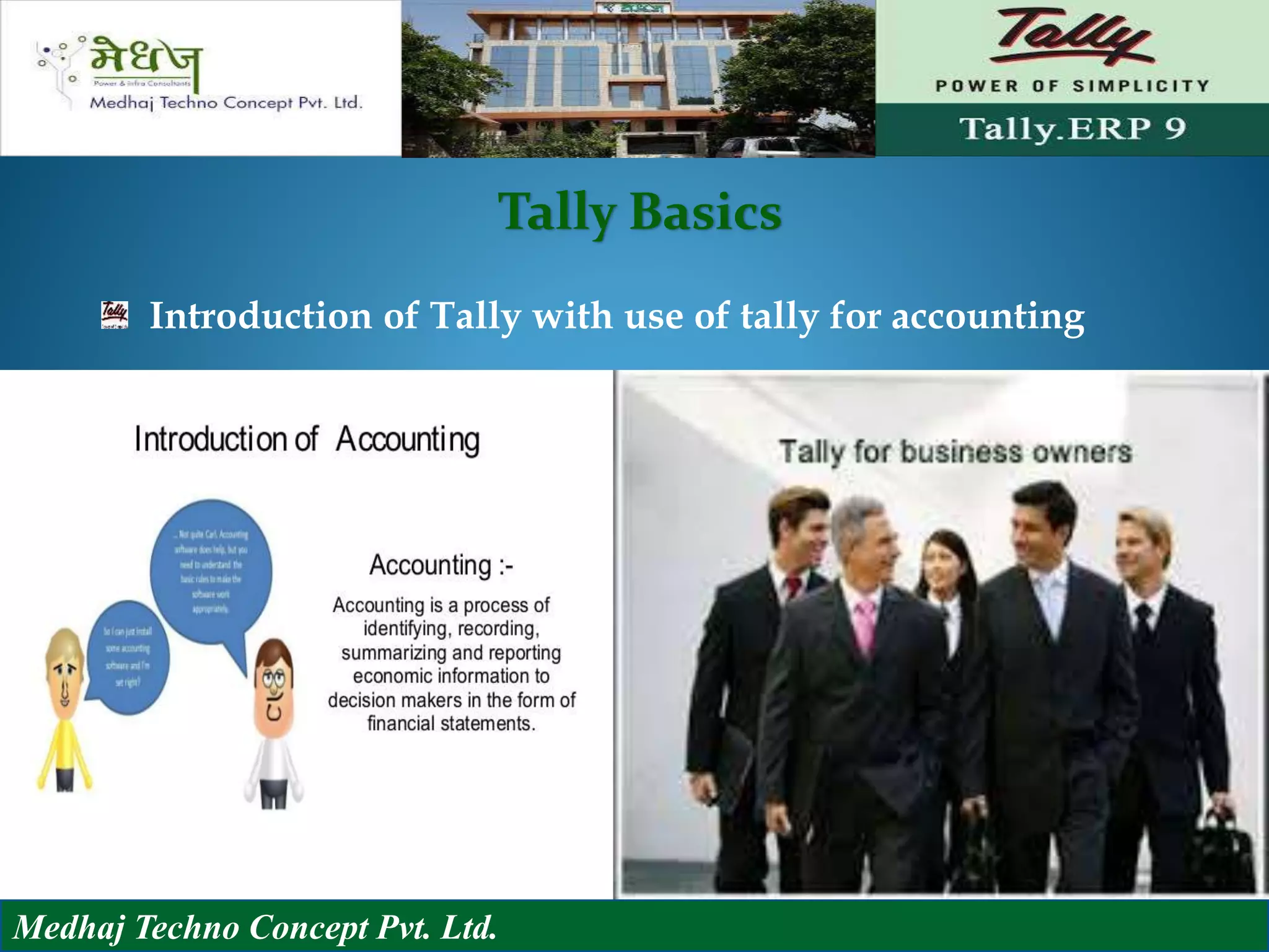 Ppt of tally | PPTX