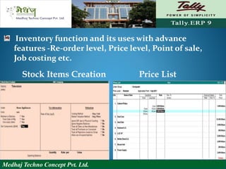 Ppt of tally | PPTX