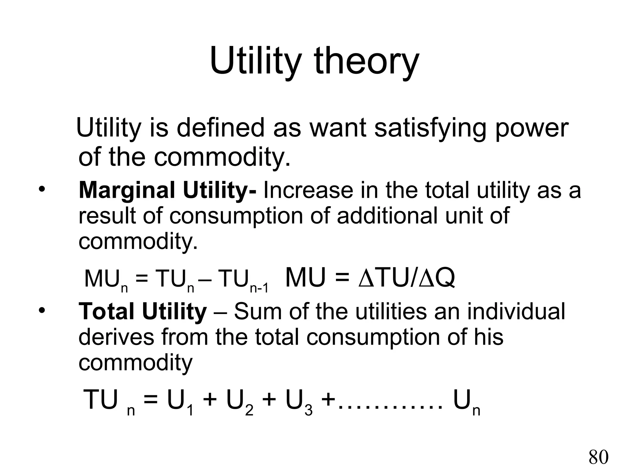 PPt of theory of demand in microeconomics | PPT